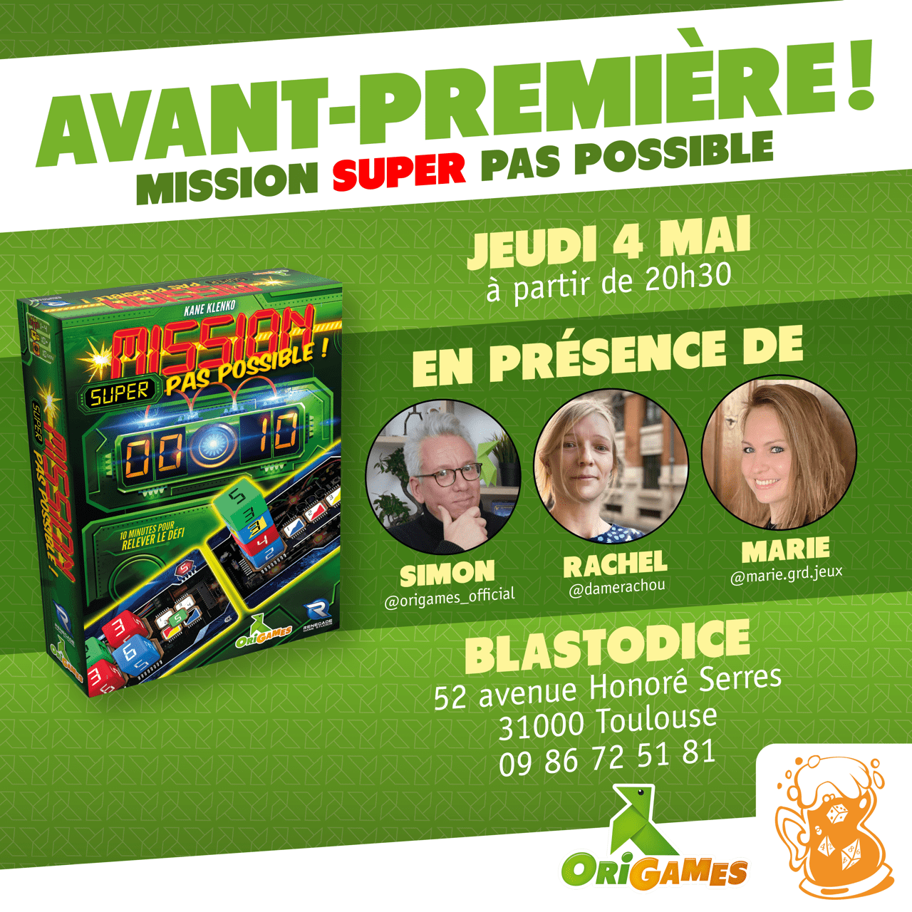 Votre nouvelle mission si vous l’acceptez… – Origames