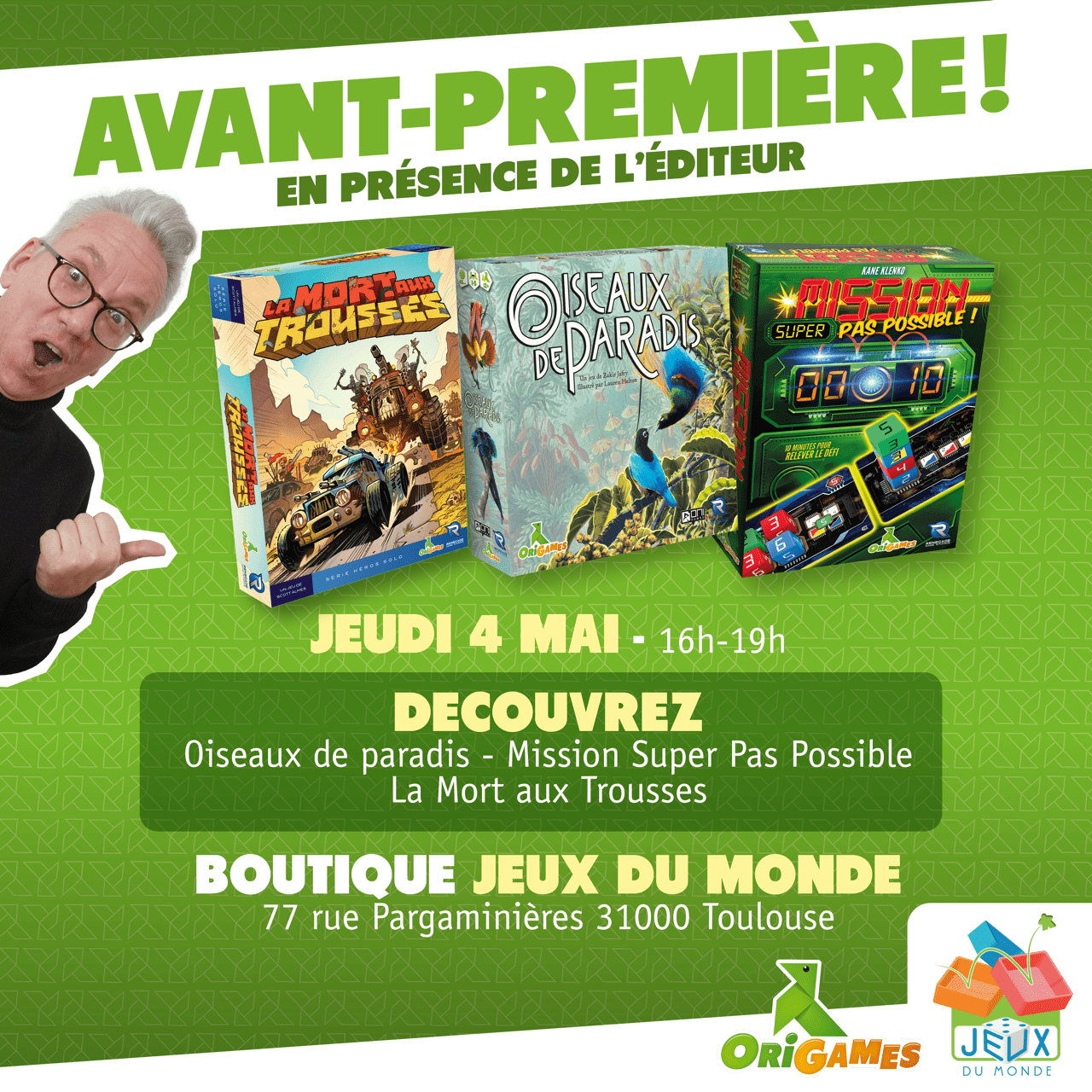 Votre nouvelle mission si vous l’acceptez… – Origames